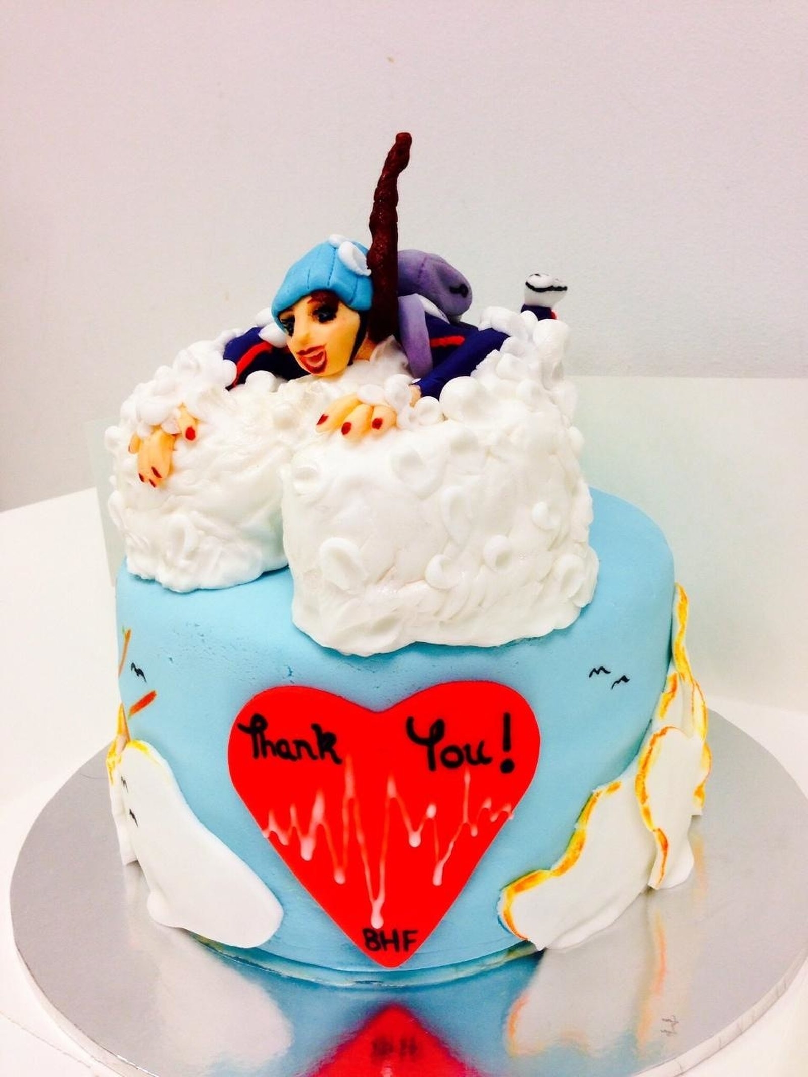 Skydiving cake! – Liverpool, United Kingdom — A Hi Moment